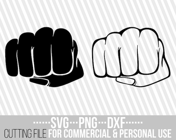 Punch Svg Hand Svg Power Svg Fist Svg Man Svg Fingers - Etsy Singapore