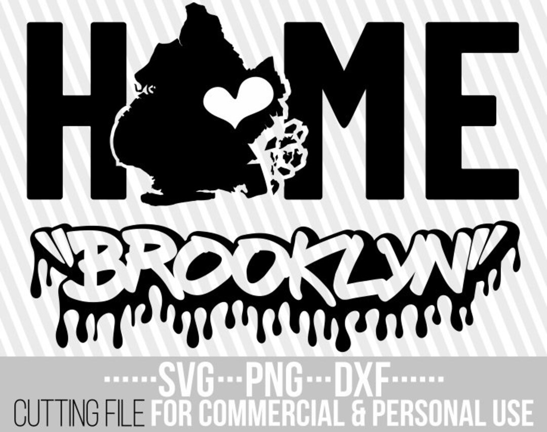 2x Brooklyn Bundle Svg, Home Svg, New York, State Svg, NY State Svg ...