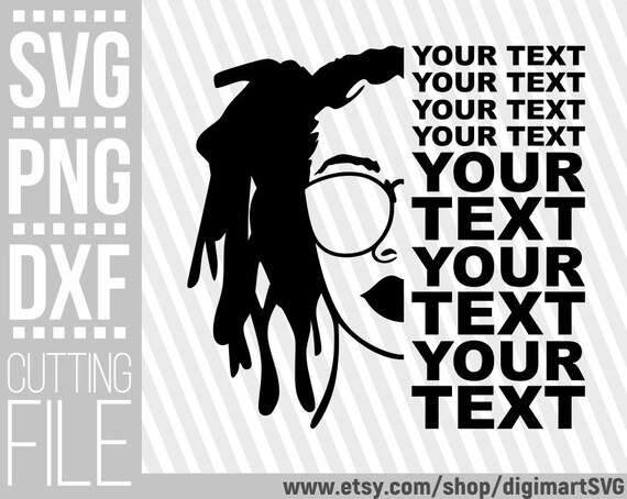 Afro Woman Svg Locs Svg Dreadlocks Svg Glasses Svg Afro - Etsy