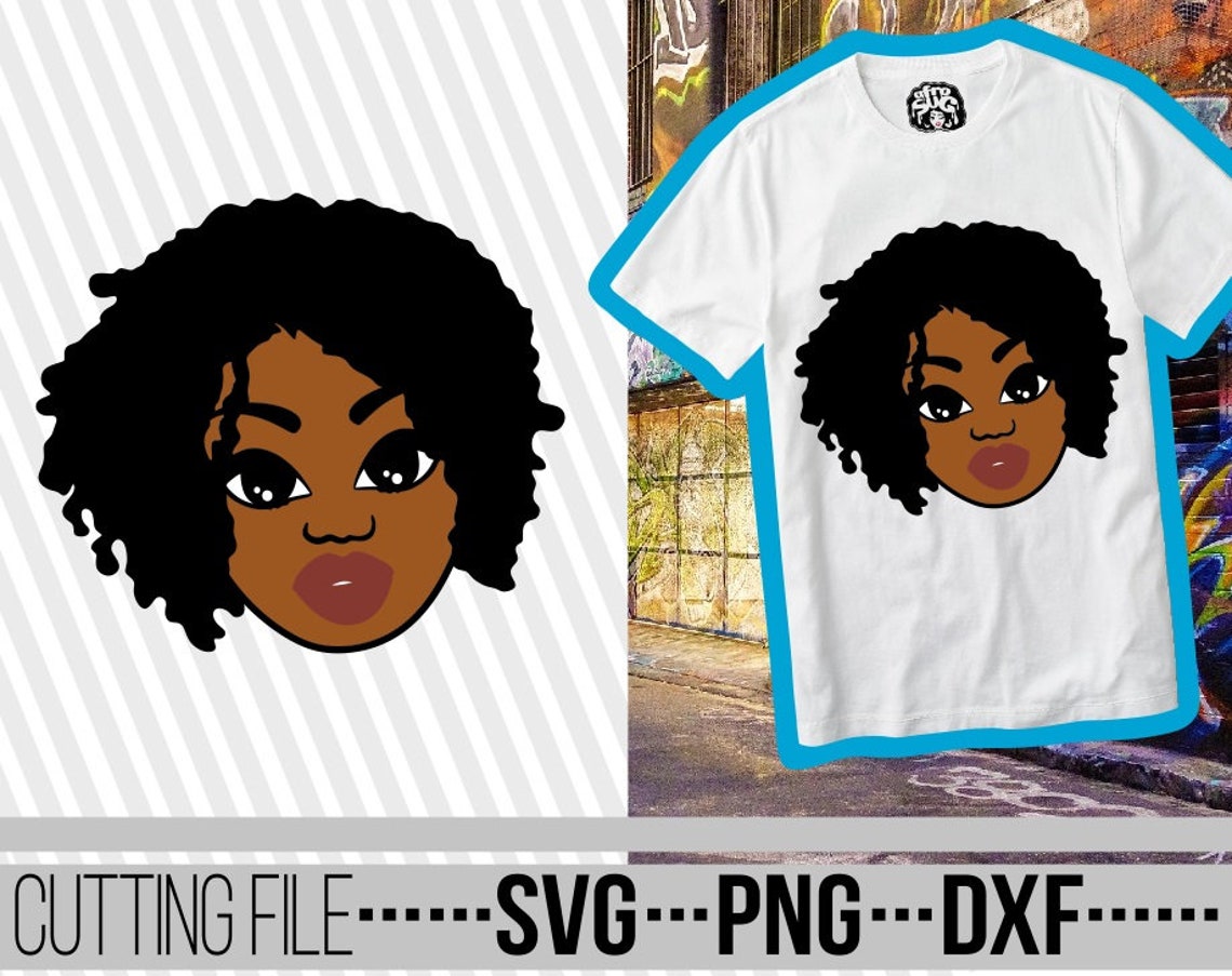 Black Woman Braids Svg Dreadlock Svg Afro Girl Svg Afro - Etsy