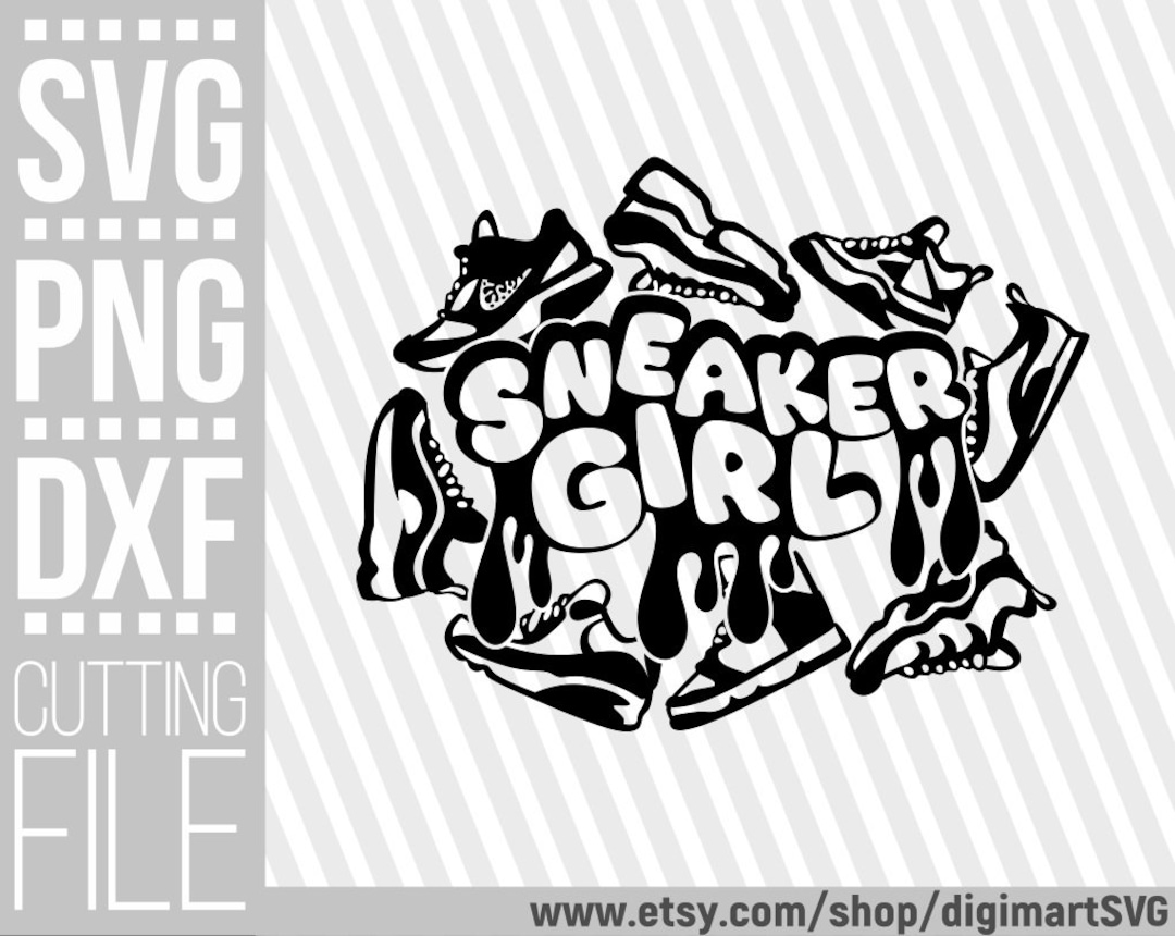 Sneaker Girl Png, Sneakers Svg, Black Woman Svg, Hip-hop Svg, Afro Girl ...