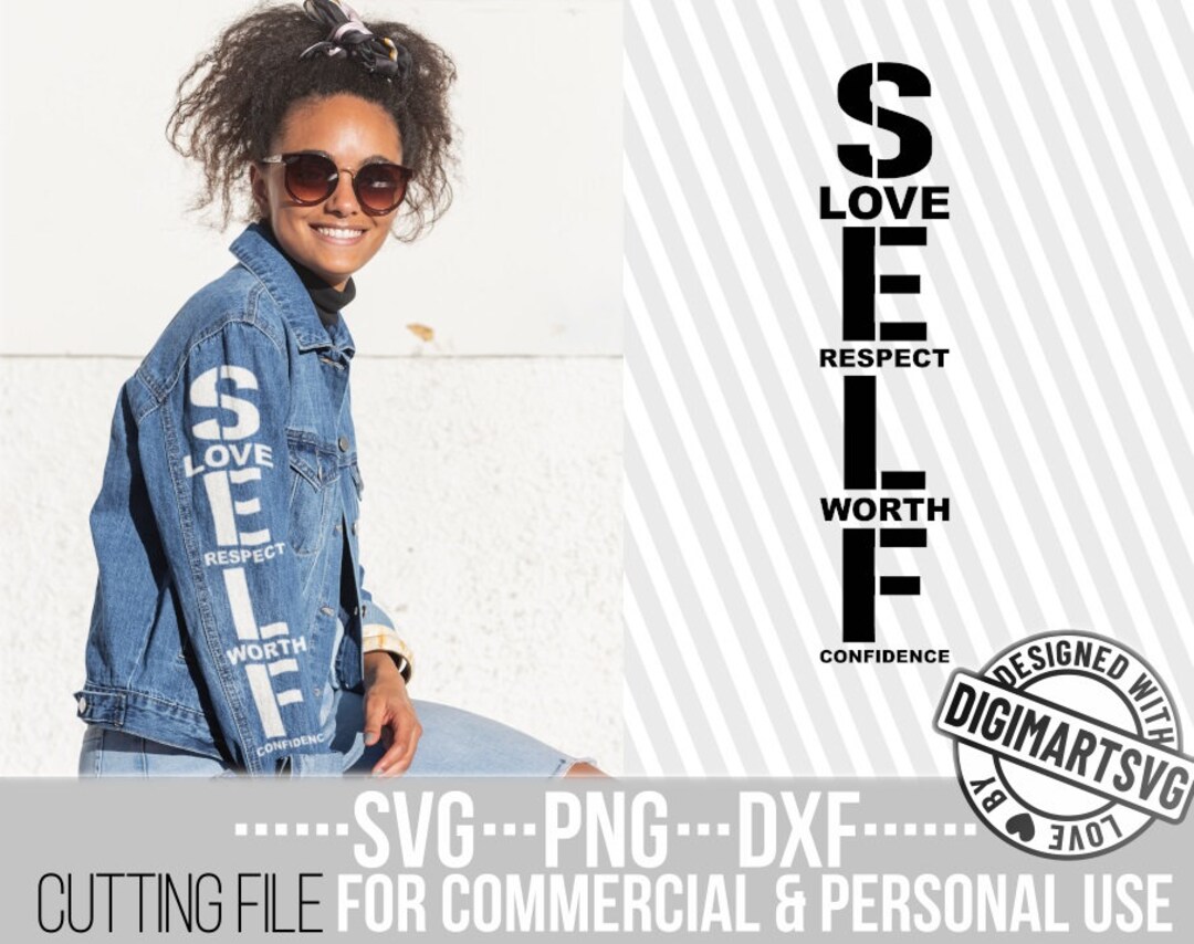 Empowered Women Svg, Self Love Svg, Self Respect, Graffiti, Black Woman ...
