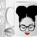 Beauty Black Woman Svg, Natural Hair Svg, Melanin, Afro Puffs Svg ...