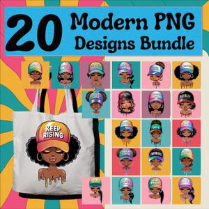 20x Black Woman PNG Bundle, Melanin PNG, Blessed, Dripping Clipart ...