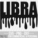 Libra Svg, Zodiac Sign Svg, Horoscope Dxf, Astrology Svg, Dripping ...