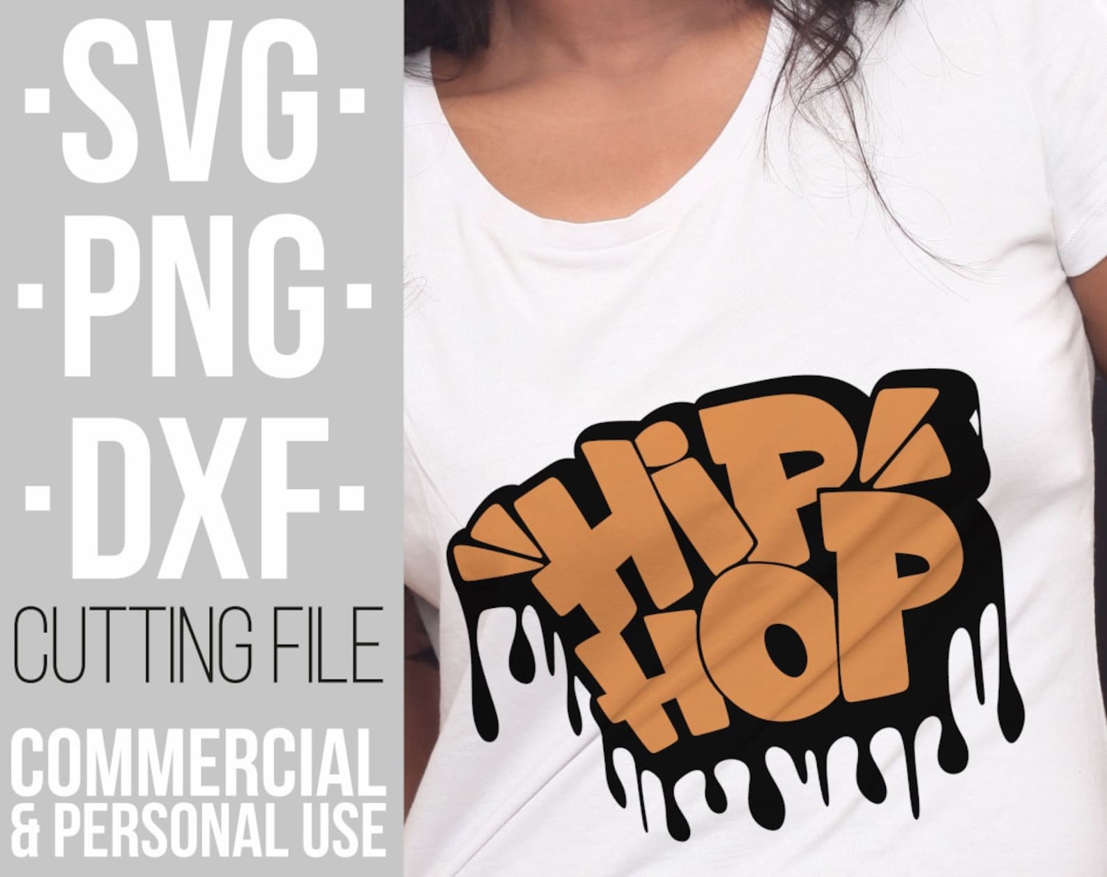 Hip Hop Svg Dripping Graffiti Music Rap Afro Woman Old - Etsy