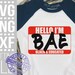 Hello I'm BAE Svg, Black and Educated Svg, Custom Label Svg, African ...