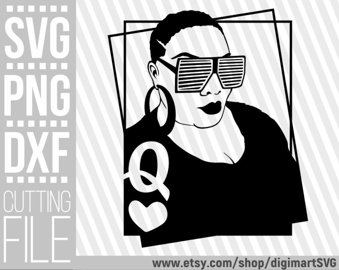 Queen Svg, Thick Girl Svg, Afro Woman Svg, Black Woman, Melanin Svg ...