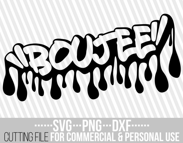 Boujee Drip Svg Afro Woman Melanin Black Girl Magic - Etsy