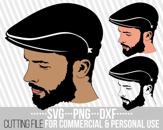 Handsome Beard Man svg Hipster Beard svg Man svg Beard svg | Etsy