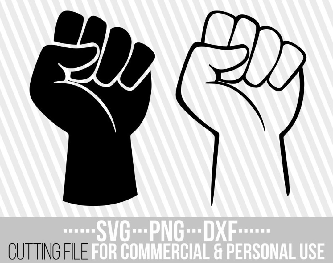 2x Fist Svg, Hand Svg, Power Svg, Woman Svg, Man Svg, Fingers Svg ...
