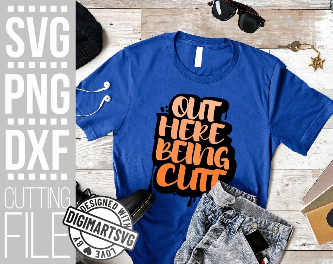 10x Out Here Being Cute Svg Bundle, Melanin Svg, Afro Svg, African ...