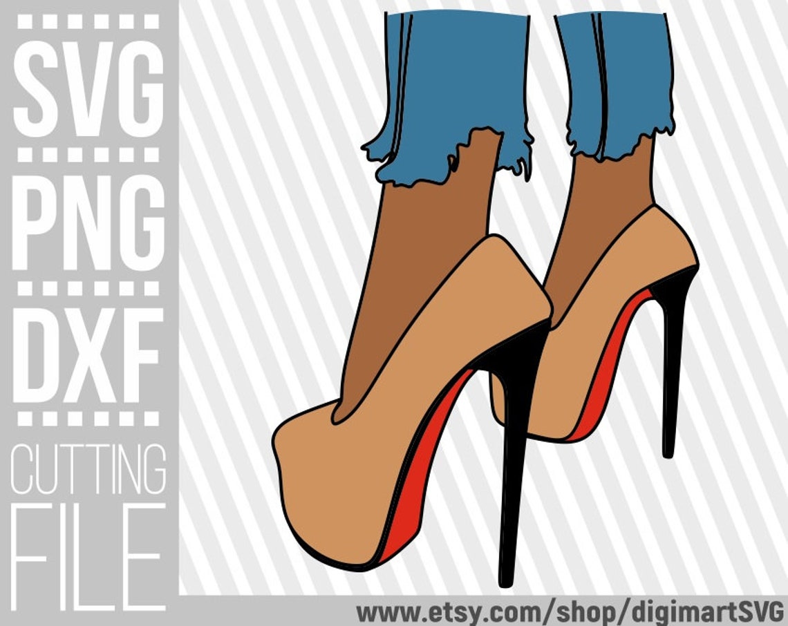 High Heels Svg Stilettos Svg Woman Svg Sandals Svg Fashion - Etsy