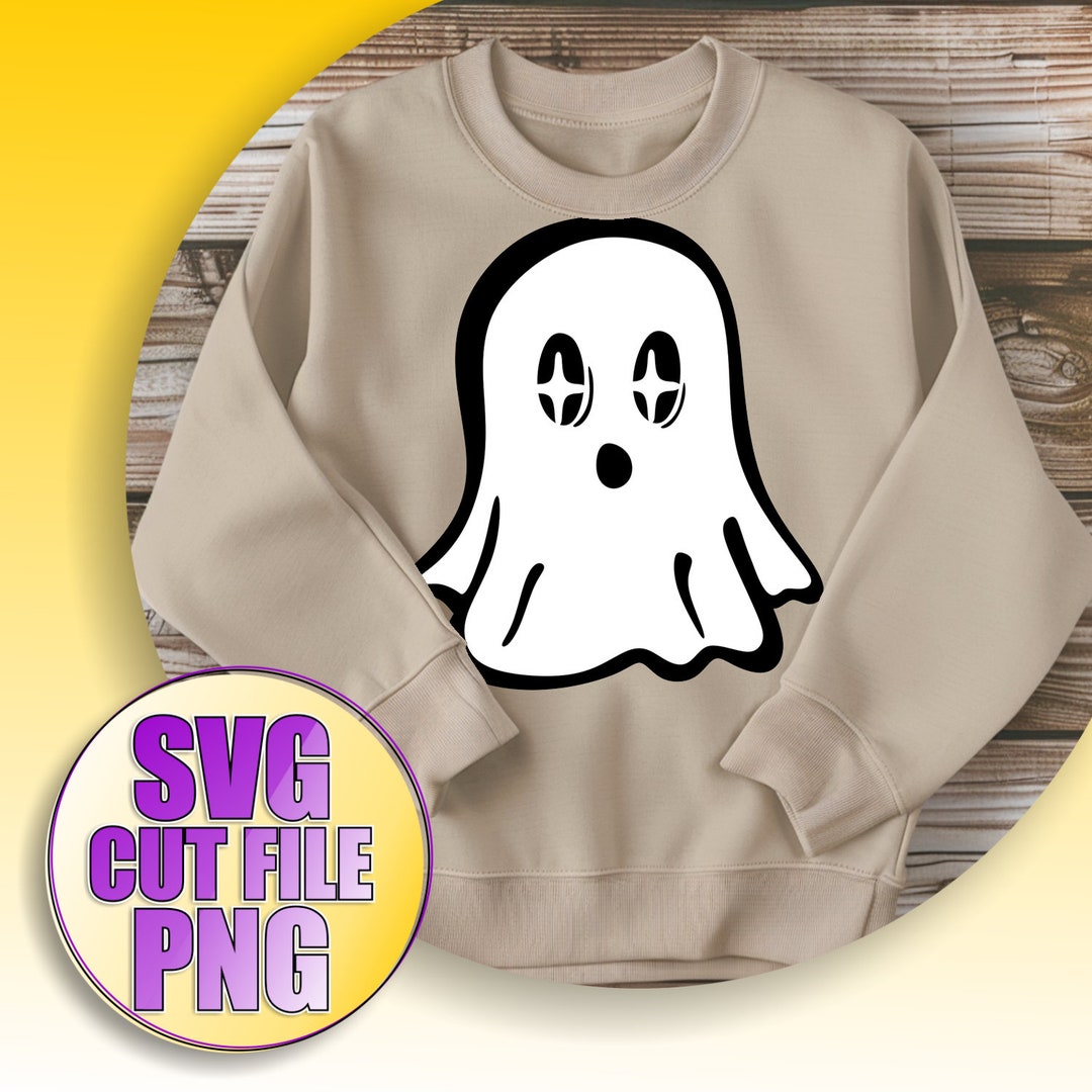 Cute Halloween Ghost SVG, Ghost SVG, Halloween Vector, Fall Svg ...