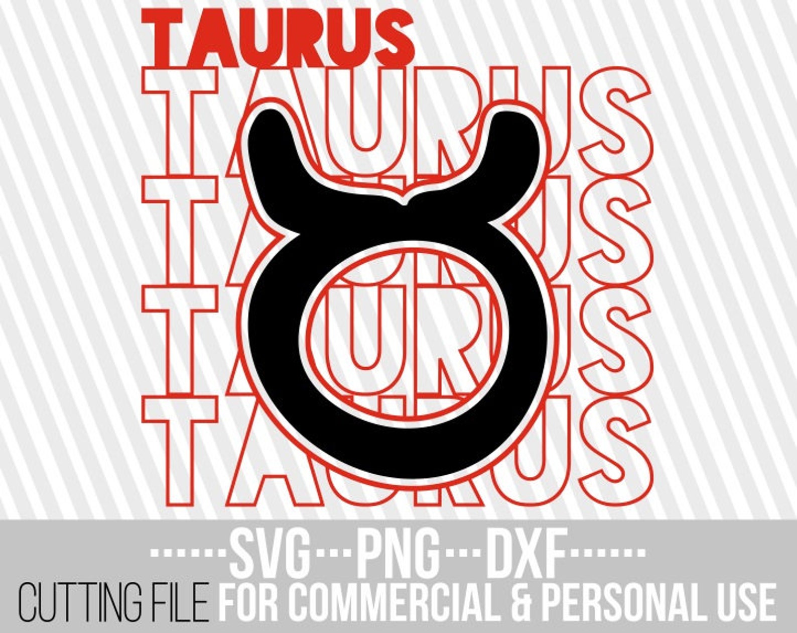 Taurus Svg Zodiac Sign Svg Horoscope Dxf Astrology Svg - Etsy