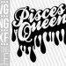 Pisces Queen Svg Zodiac Sign Svg Horoscope Dripping Words - Etsy