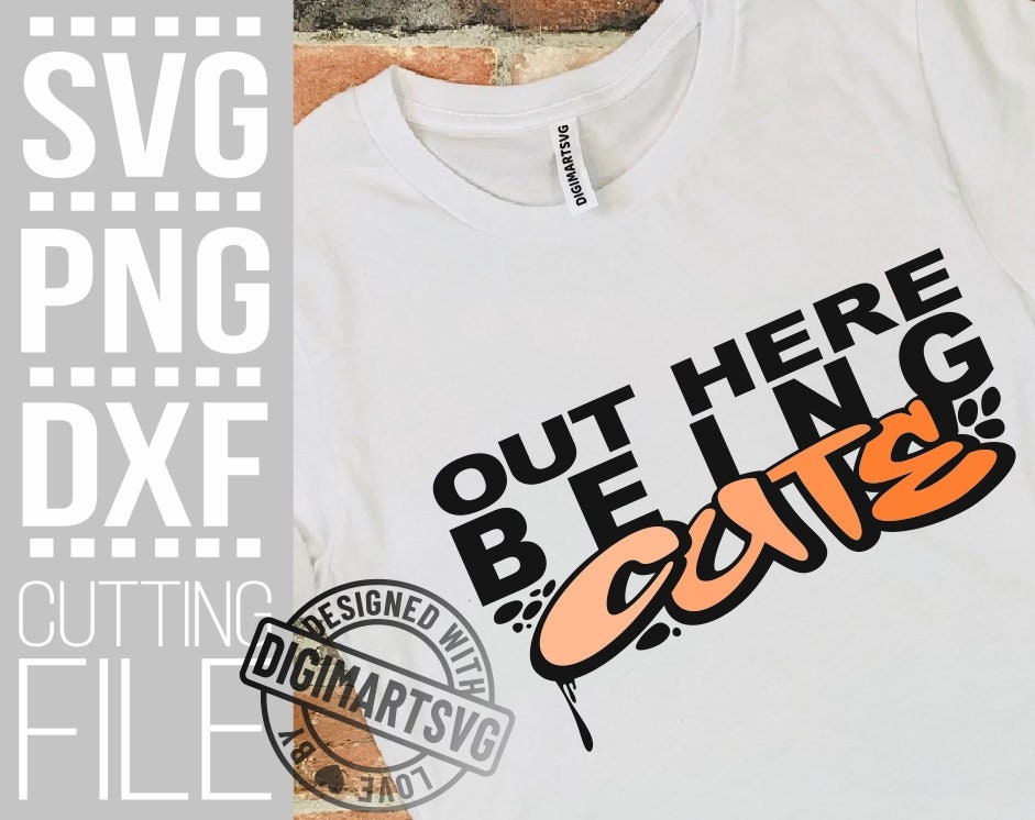 10x Out Here Being Cute Svg Bundle, Melanin Svg, Afro Svg, African ...