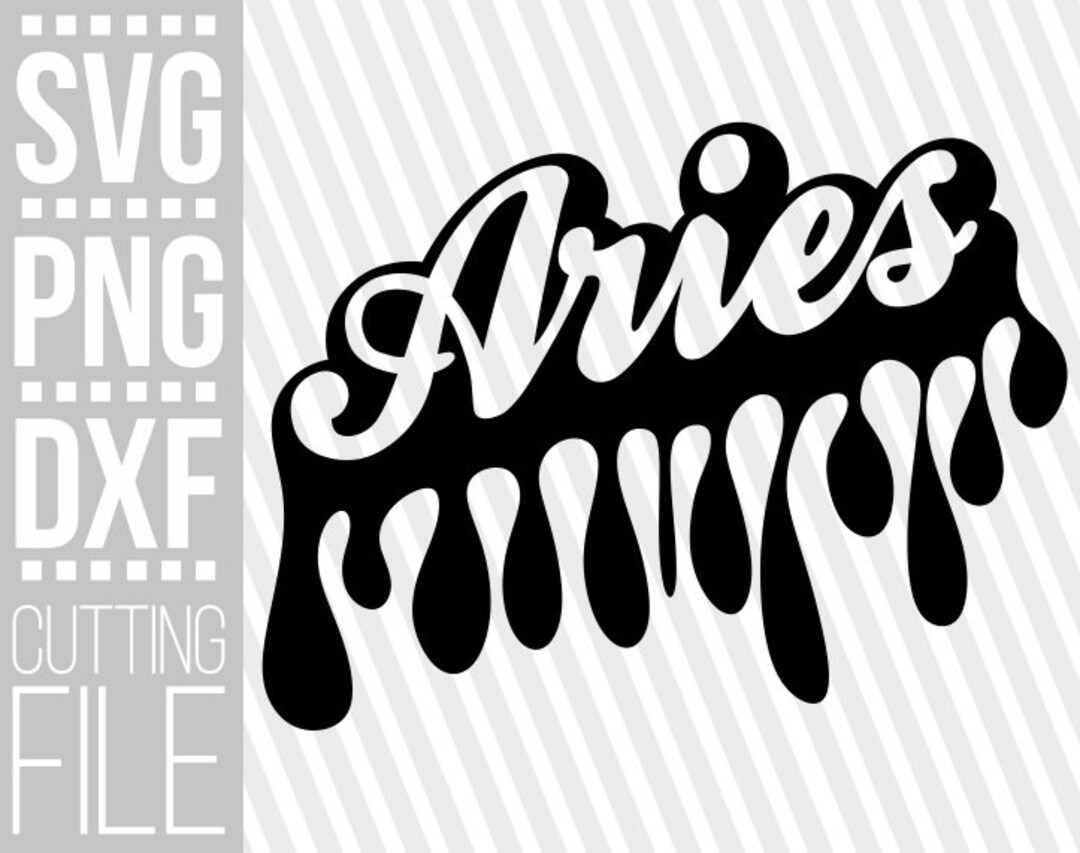 Aries Svg, Zodiac Sign Svg, Horoscope, Dripping Words, Afro Woman ...