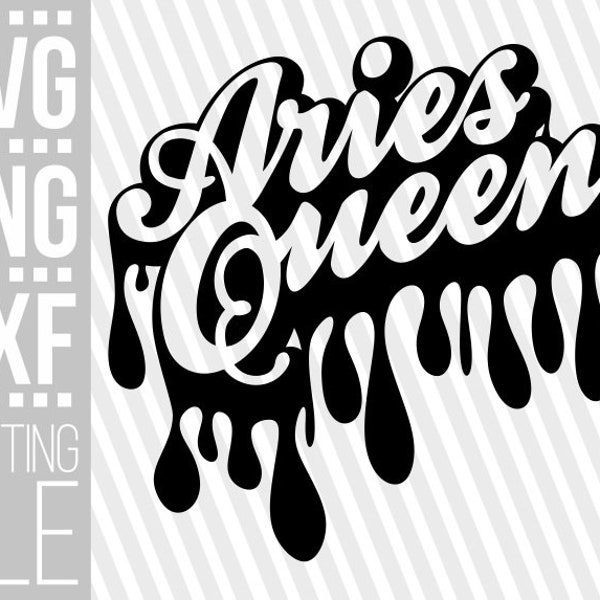 Aries Queen Svg - Etsy