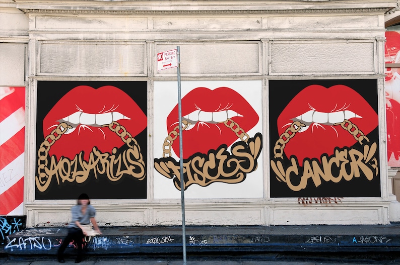 12x Zodiac Sign Bundle Svg Horoscope Dxf Astrology Svg File | Etsy