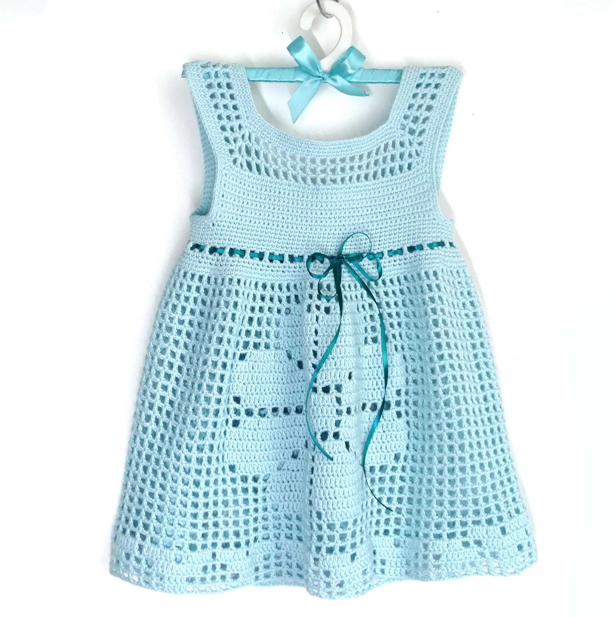 Crochet PATTERN Baby Girls Sundress. Kids dress crochet | Etsy