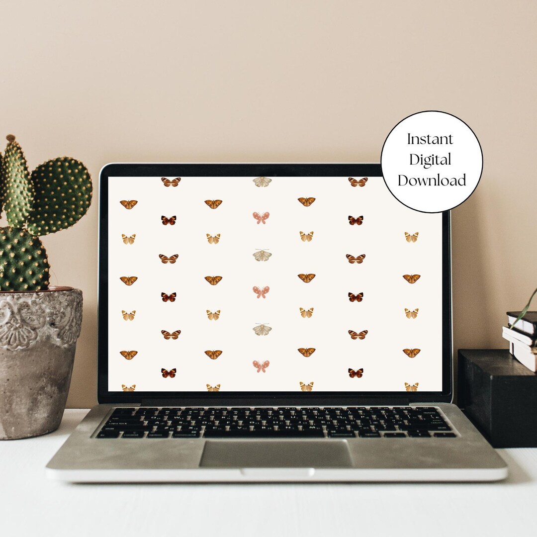 Butterfly Wallpaper Set | Ipad, Computer Lock Screen (digital Download ...