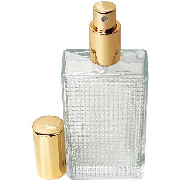 100ml Gold Glass Bottle - Etsy