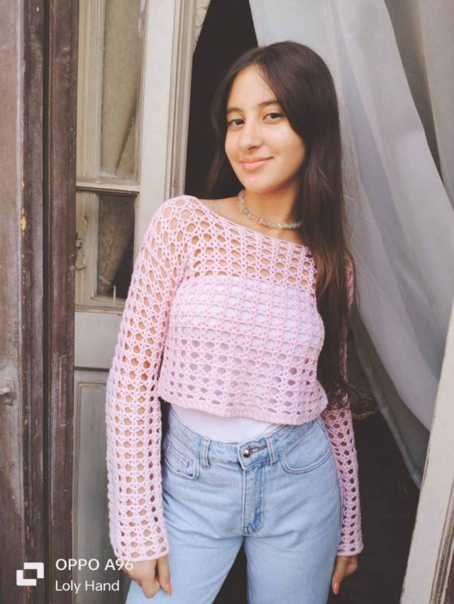 Crochet Summer Mesh Top- Crochet Pattern - Crochet Summer Lace ...