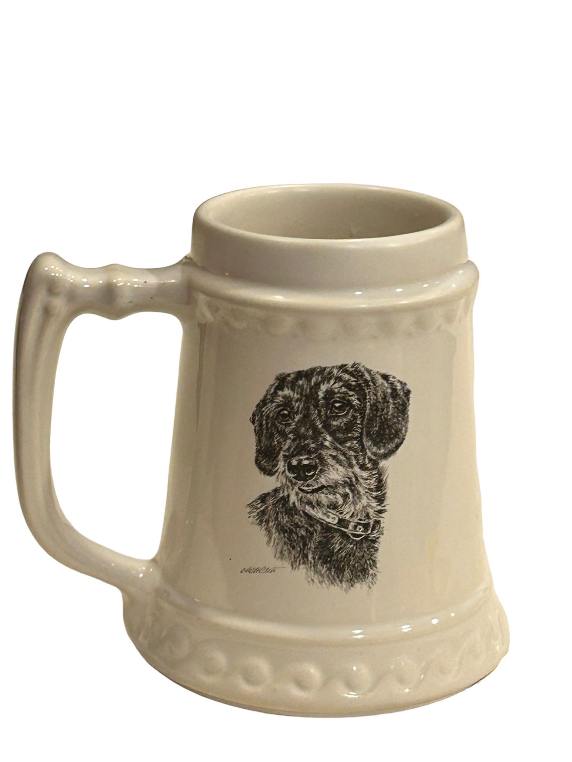 Vintage Mccoy Terrier Dog Stein Numbered Mug Made in USA 6036 USA - Etsy