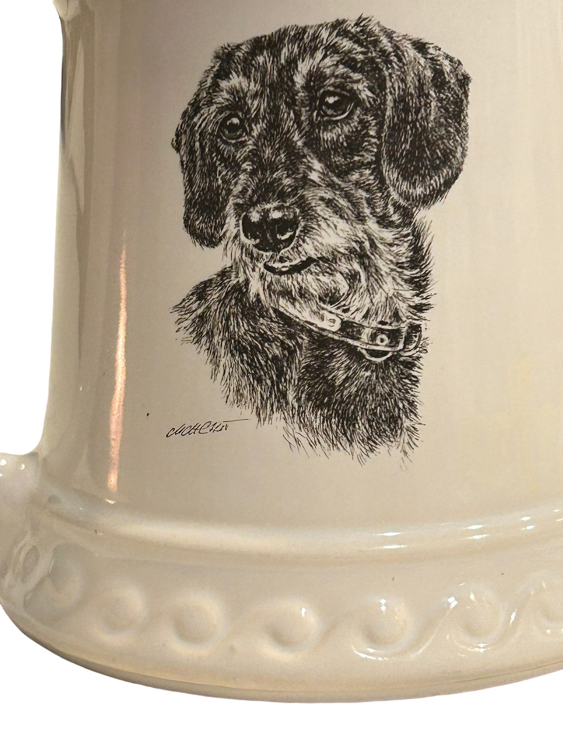 Vintage Mccoy Terrier Dog Stein Numbered Mug Made in USA 6036 USA - Etsy