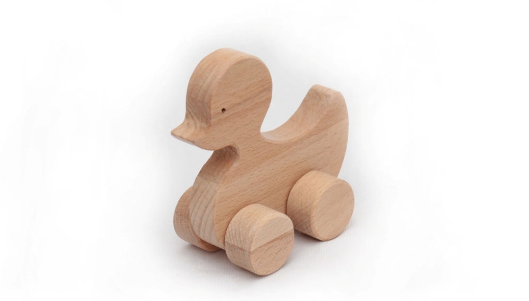 Small Wooden Duck - Etsy