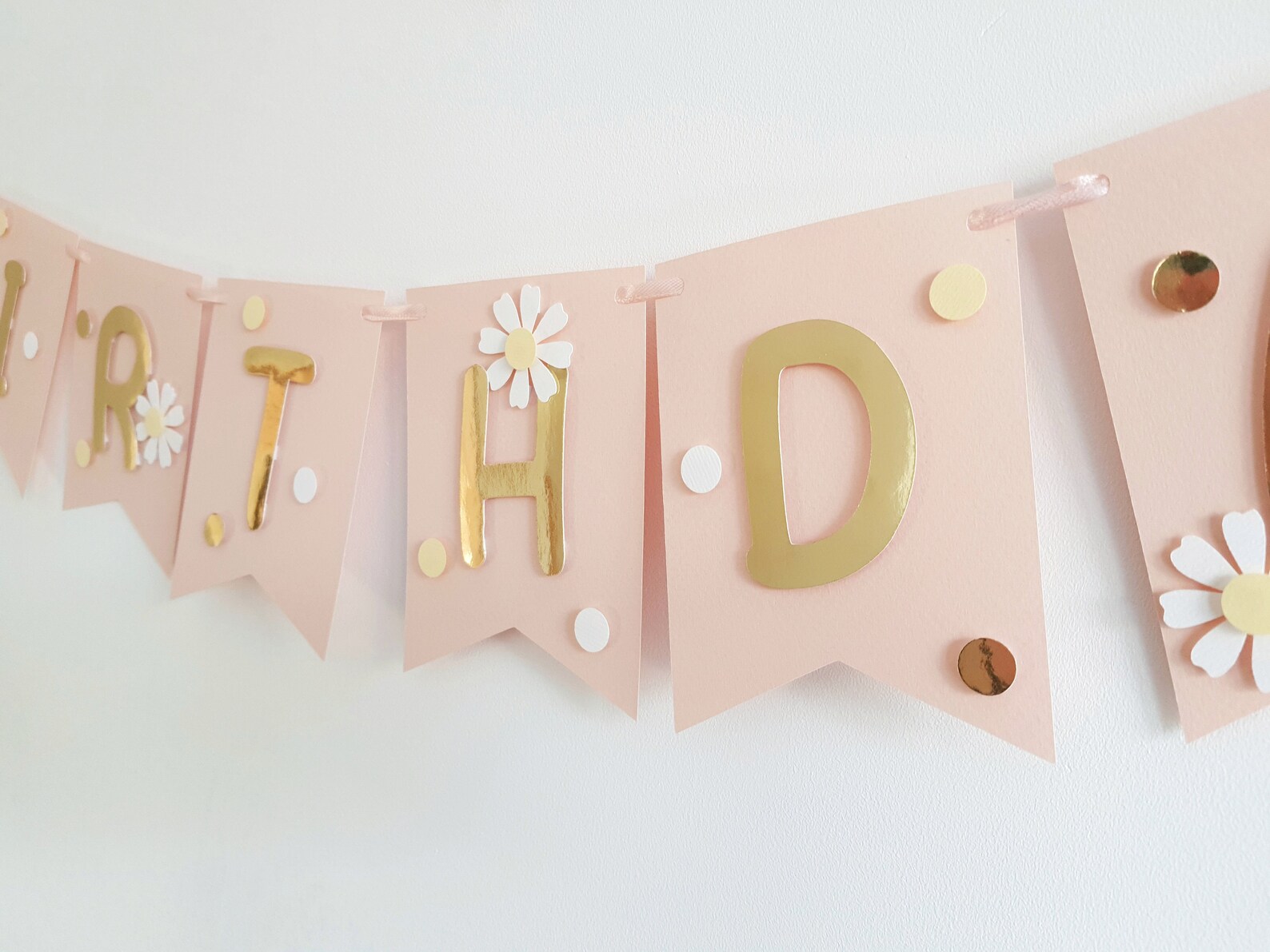 Daisy First Birthday Banner Daisy First Birthday Party Decor | Etsy