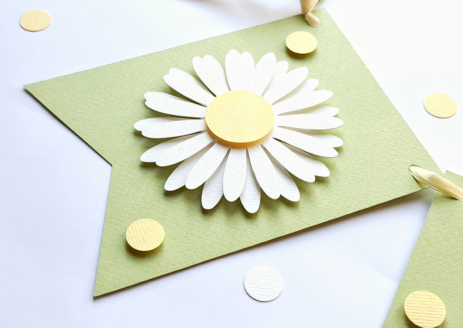 Daisy First Birthday Banner Daisy First Birthday Party Decor | Etsy