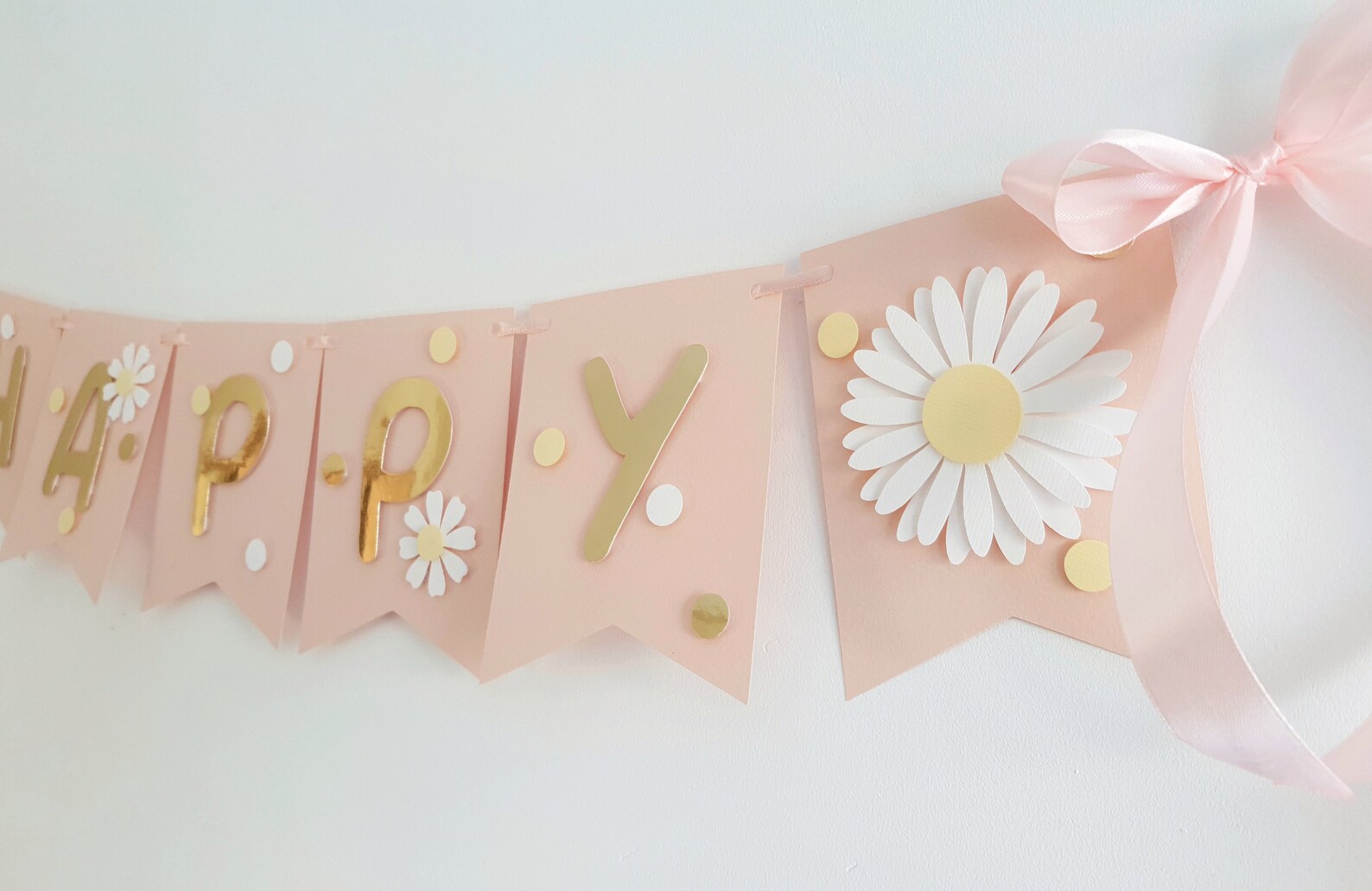 Daisy First Birthday Banner Daisy First Birthday Party Decor | Etsy