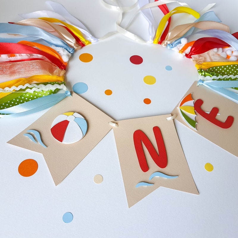 Beach Ball Banner - Etsy