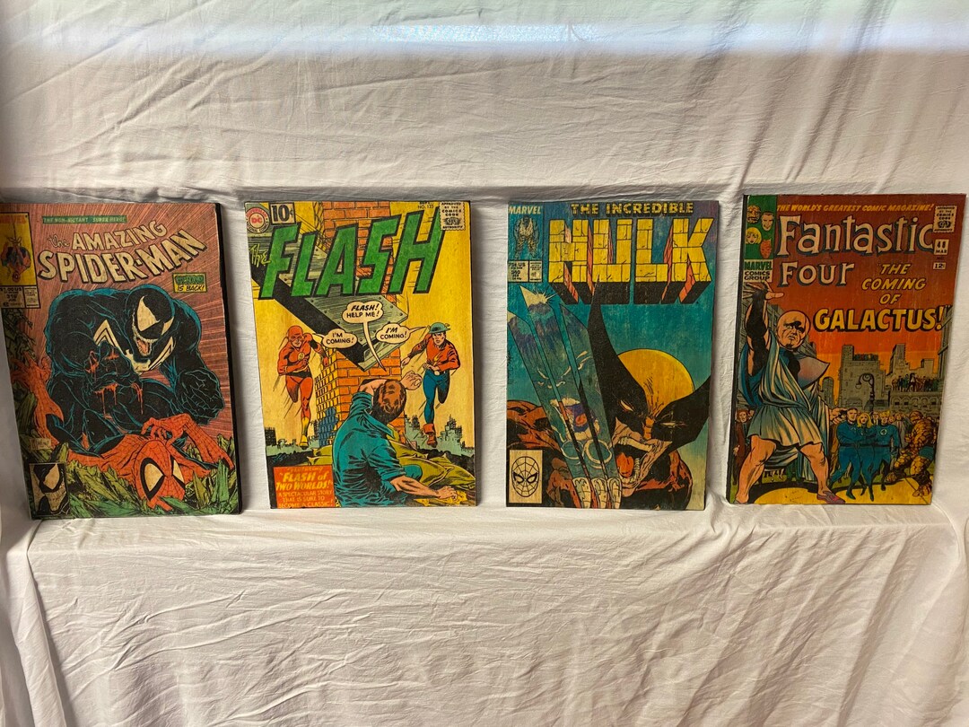 Custom Comic Wood Prints - Etsy