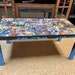 Custom Comic Coffee Table With Epoxy Resin - Etsy