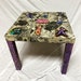 Custom Comic End Table With Epoxy Resin - Etsy