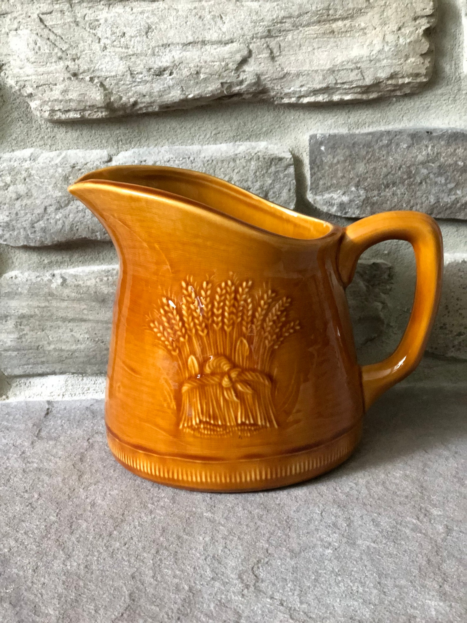 Franciscan California Wheat Small Pitcher Early50s | Etsy