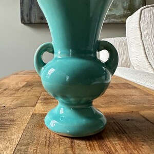 Lovely Small Double Handle Vase With Embossed Design Around Bottom - Etsy