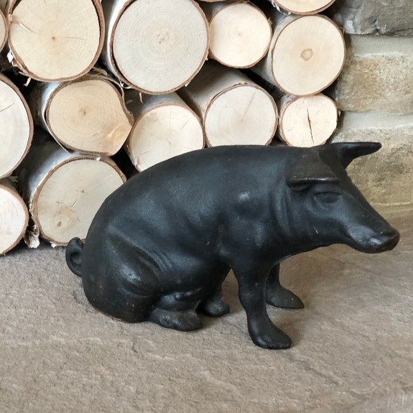 Cast Iron Pigs - Etsy