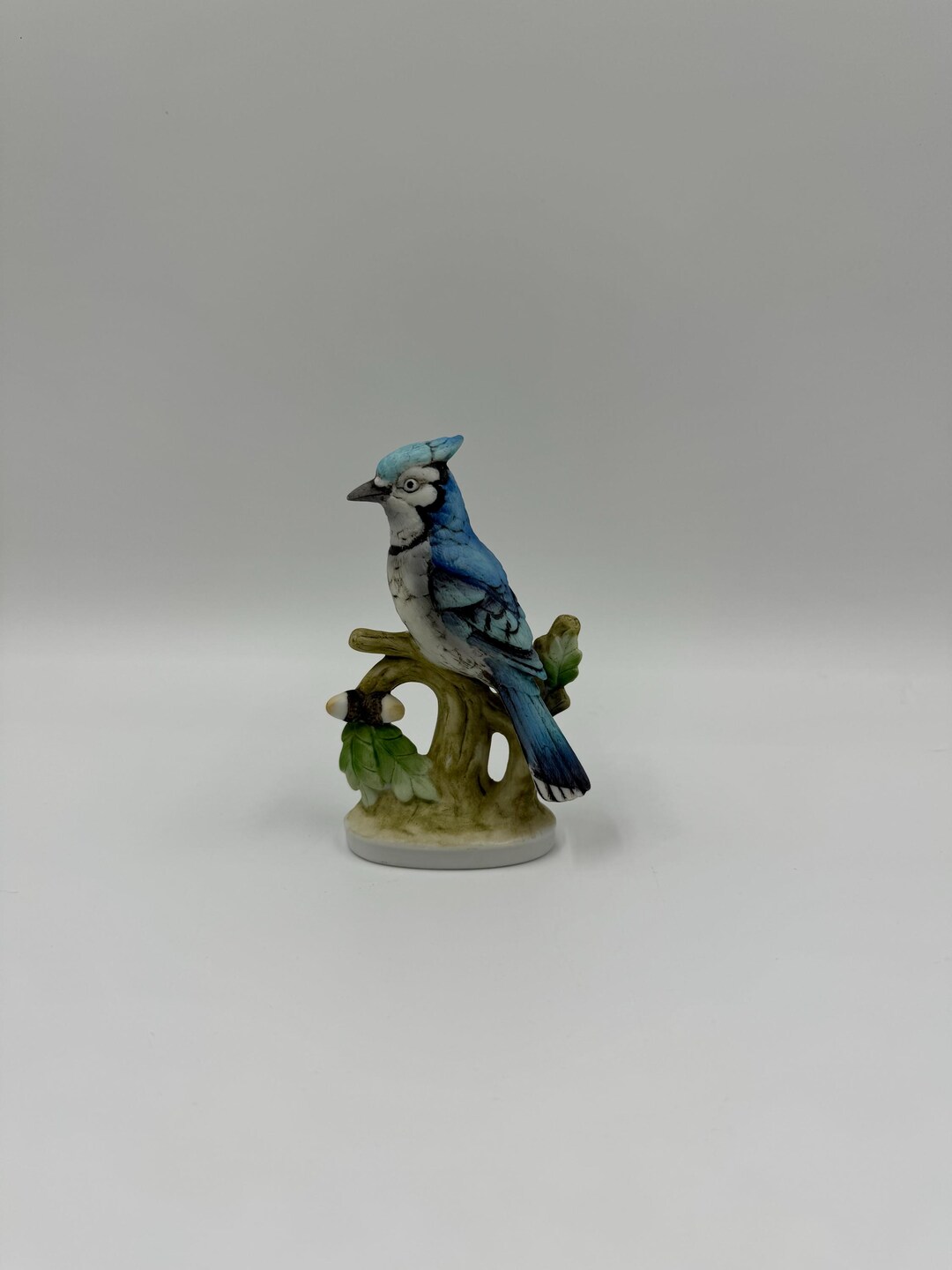 Vintage Lefton Ceramic Blue Bird | Hand Painted - Etsy