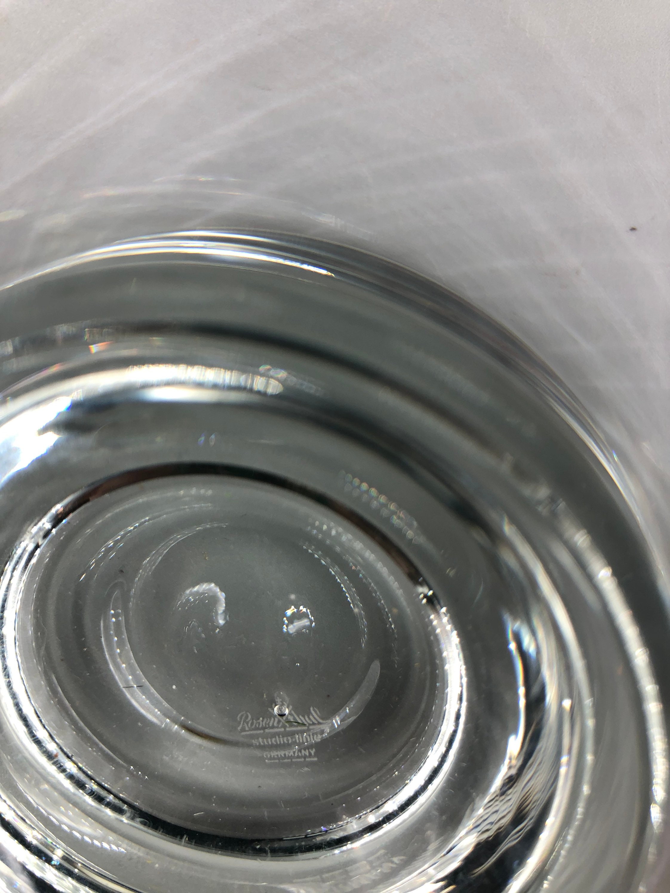 Stunning Vintage Rosenthal Studio Line Crystal Bowl | Germany - Etsy