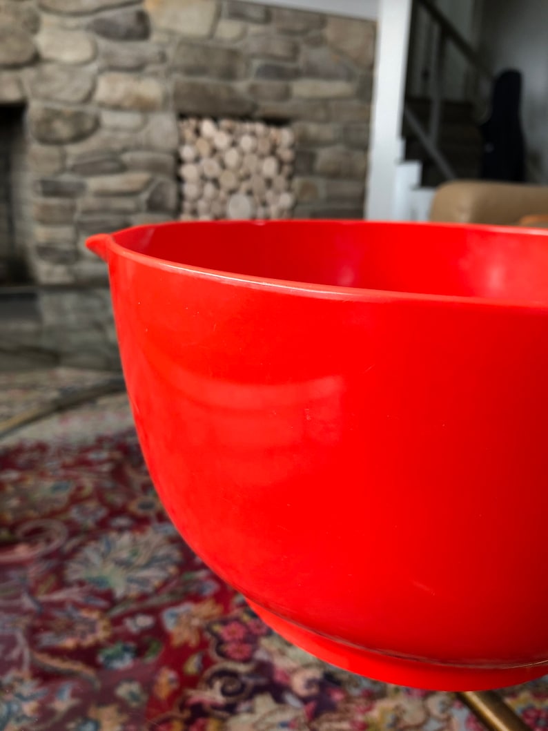 Vintage Mid Century Modern Mepal Service Rosti of Denmark Orange Red ...