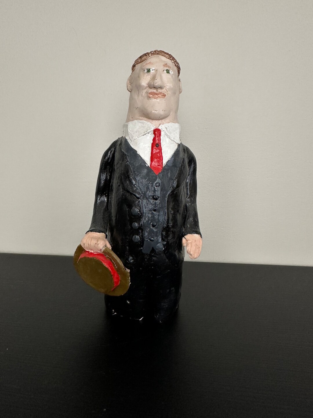 Novelty Hand Made Man in Suit | Funky Political Figure | Whimsical Gift ...