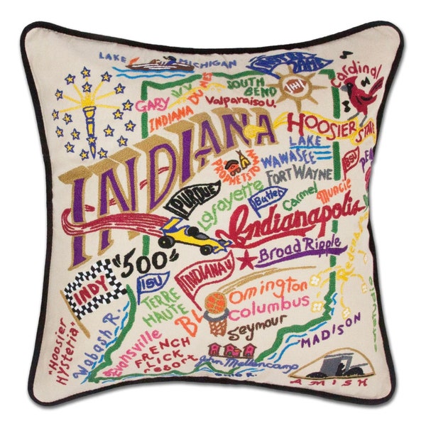 Indiana University Pillow - Etsy