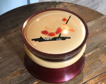 Vintage Hand Painted Betson’s Leaf Covered Dish - Etsy