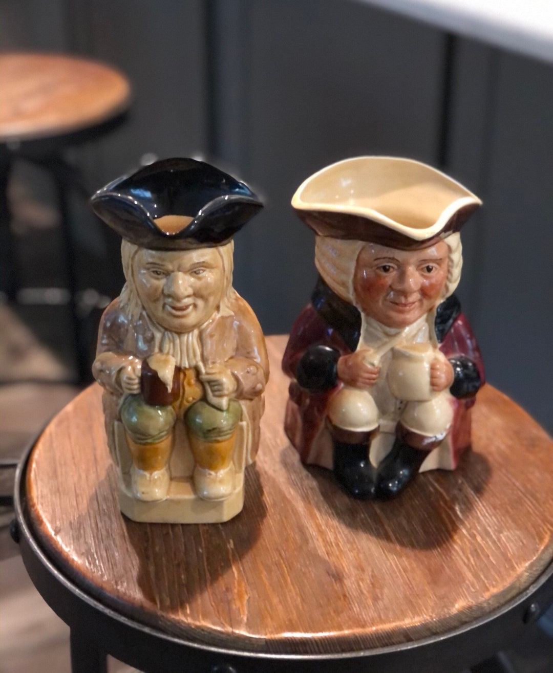 Set of 2 Toby by Wood & Sons and L S Philpot Tony Wood Staffordshire ...