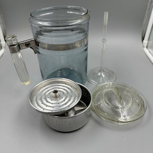 Vintage Glass Pyrex 1960s Coffee Percolator - Etsy