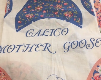 Mother Goose Fabric | Etsy